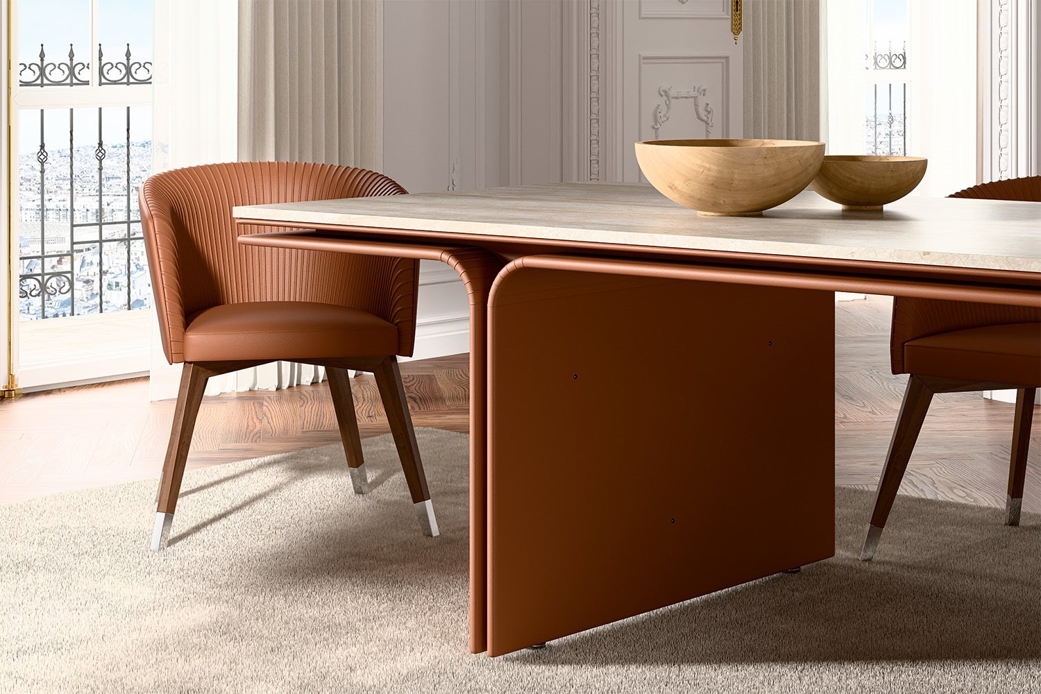 JAZZ LOUIS — Design dining table for collective spaces