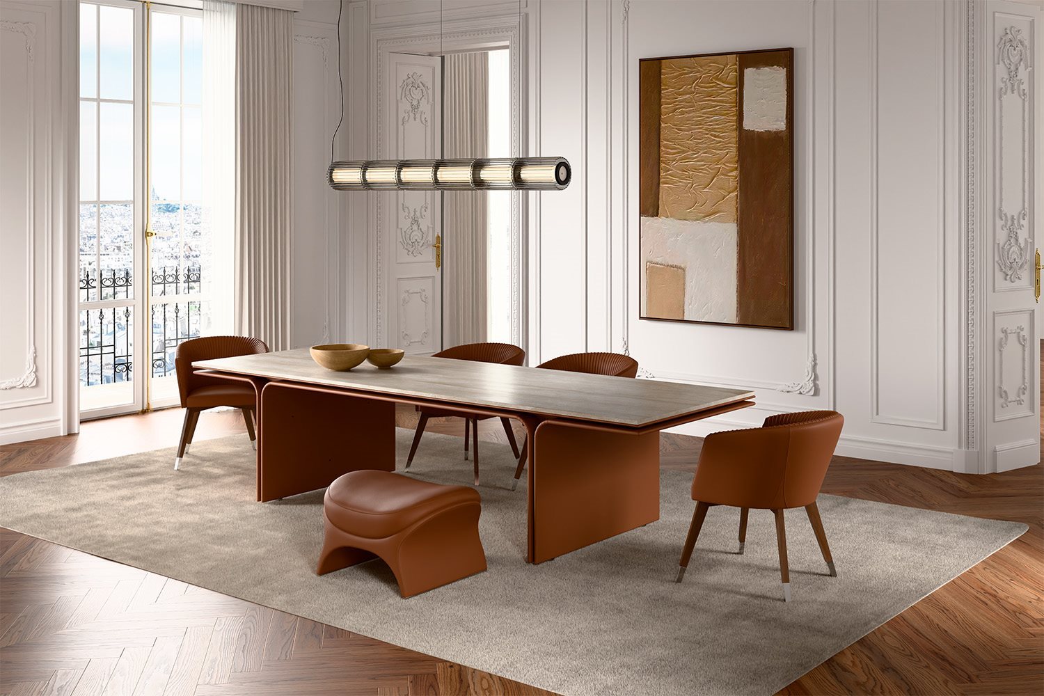 JAZZ LOUIS — Design dining table for collective spaces