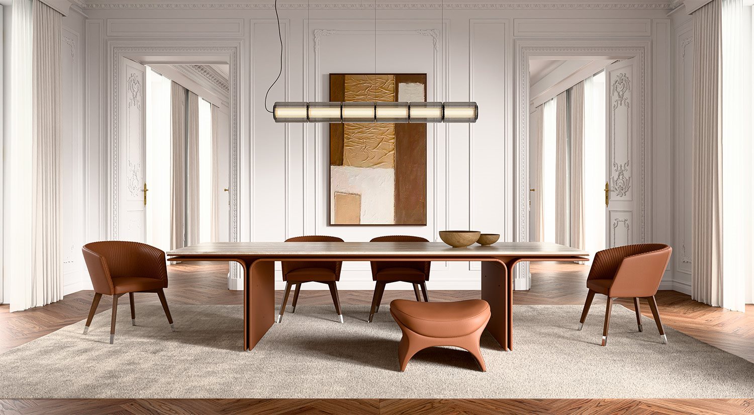 JAZZ LOUIS — Design dining table for collective spaces